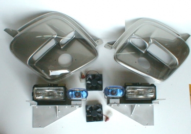 Corvette C5 Non Pop-up Headlight Kit 98-04 - B Pro Wholesale