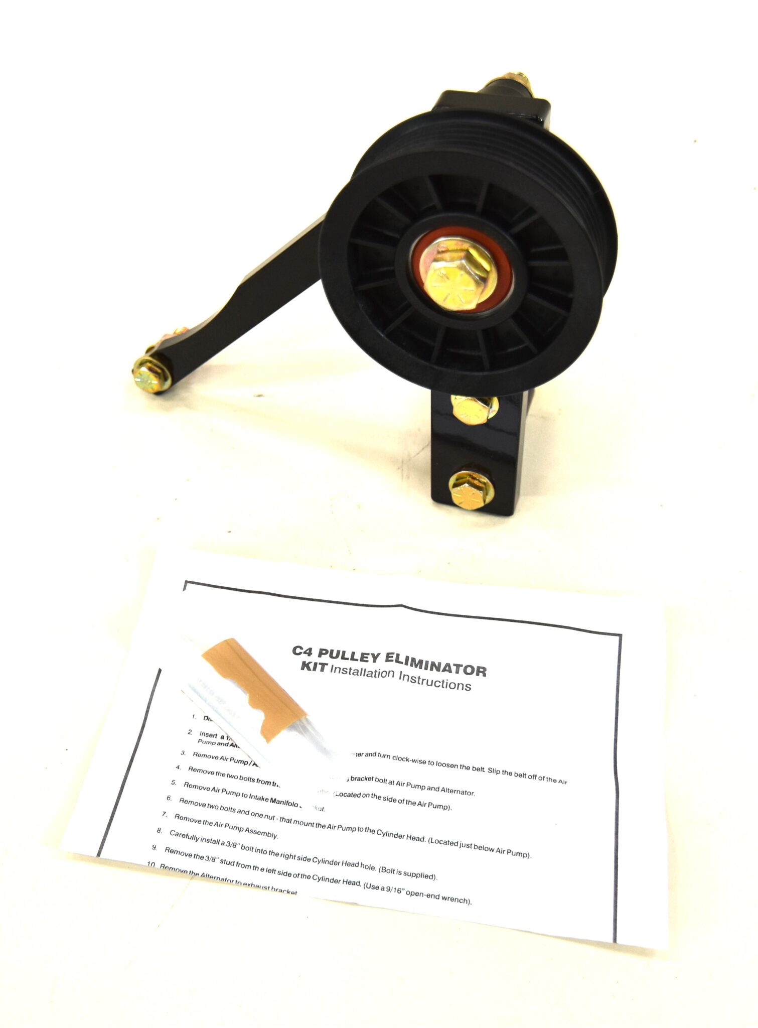 Corvette C4 Air Pump Eliminator Pulley Kit 84-91 Black (Copy) - B Pro ...