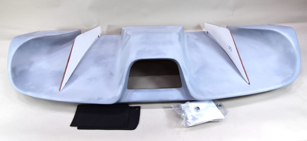 Corvette C6 2 Tip Custom Diffuser - B Pro Wholesale